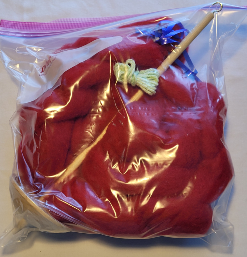 Basic Drop Spindle Kit in bag – Radical Homemaker